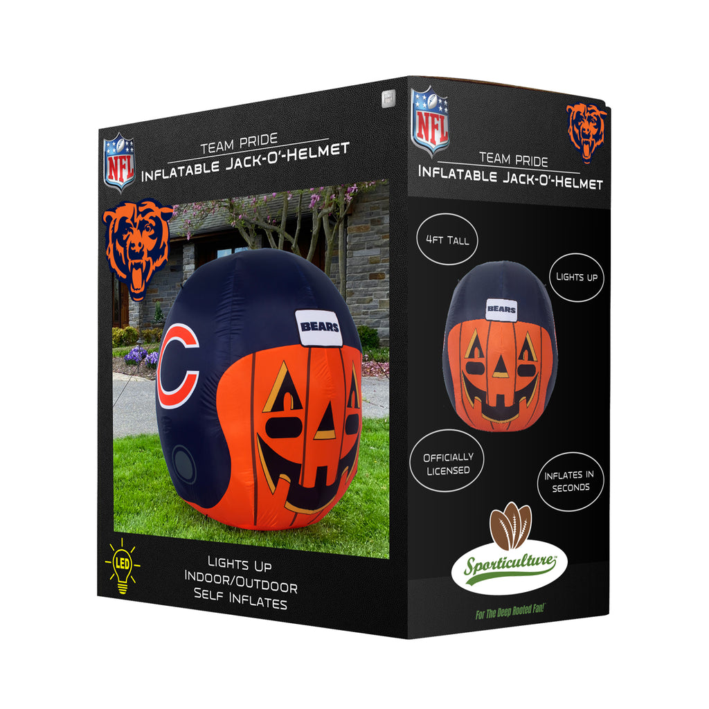 Chicago BearsInflatable Jack-O’-Helmet - For The Deep Rooted Fan ...