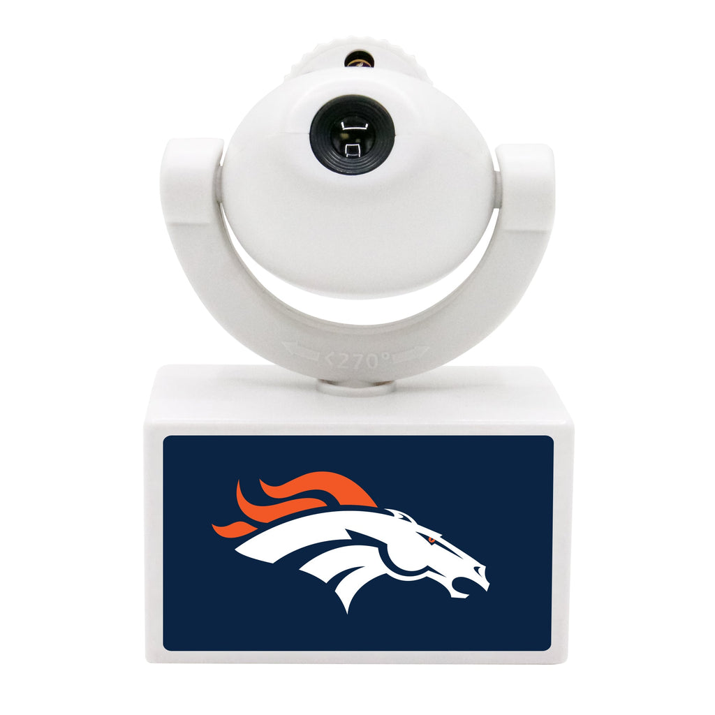 Denver Broncos LED Mini Spotlight Projector - For The Deep Rooted Fan ...