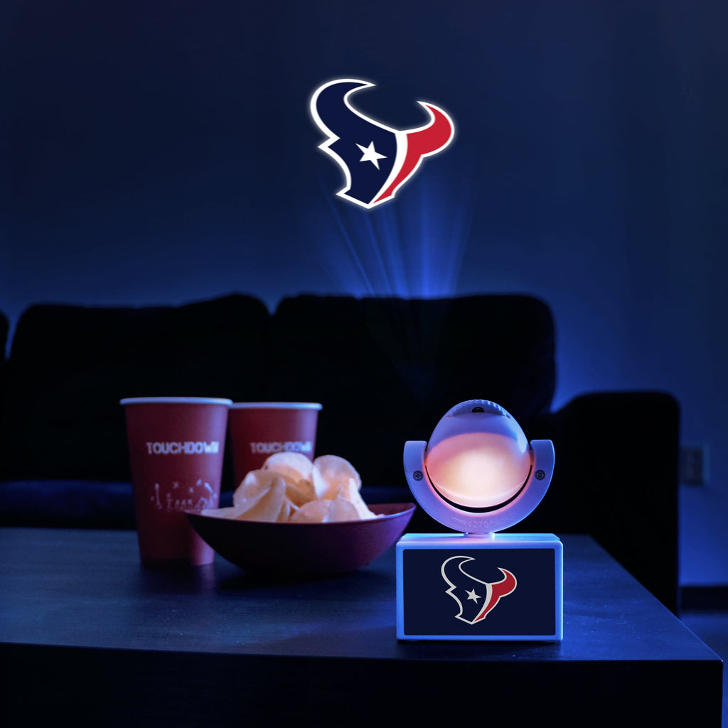 Houston Texans LED Mini Spotlight Projector - For The Deep Rooted Fan ...