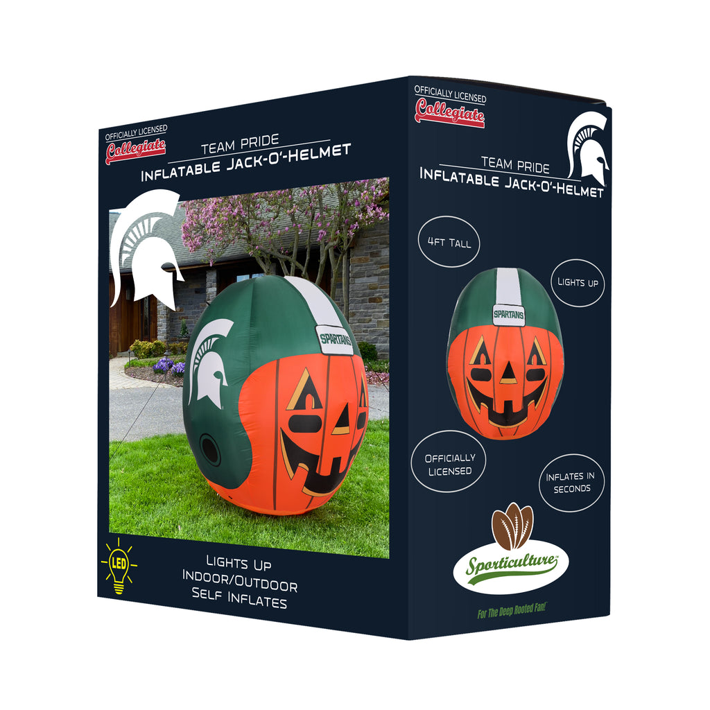 Michigan State SpartansInflatable Jack-O’-Helmet - For The Deep Rooted ...