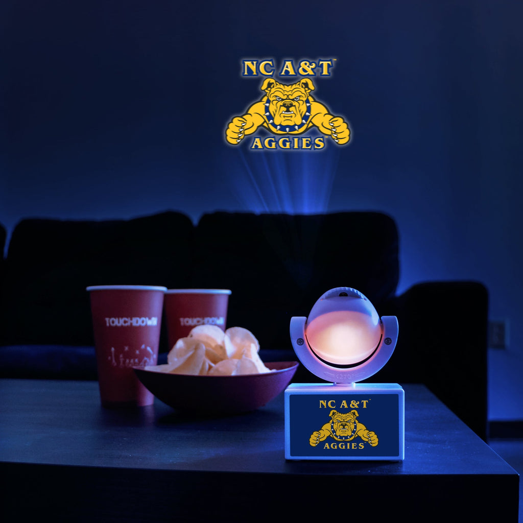 North Carolina A&T Aggies LED Mini Spotlight Projector - For The Deep ...