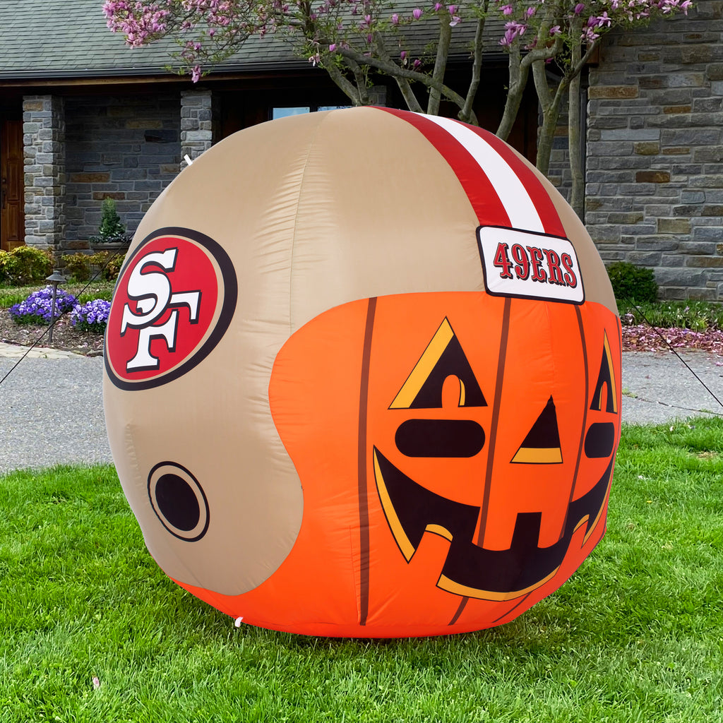 San Francisco 49ersInflatable Jack-O’-Helmet - For The Deep Rooted Fan ...